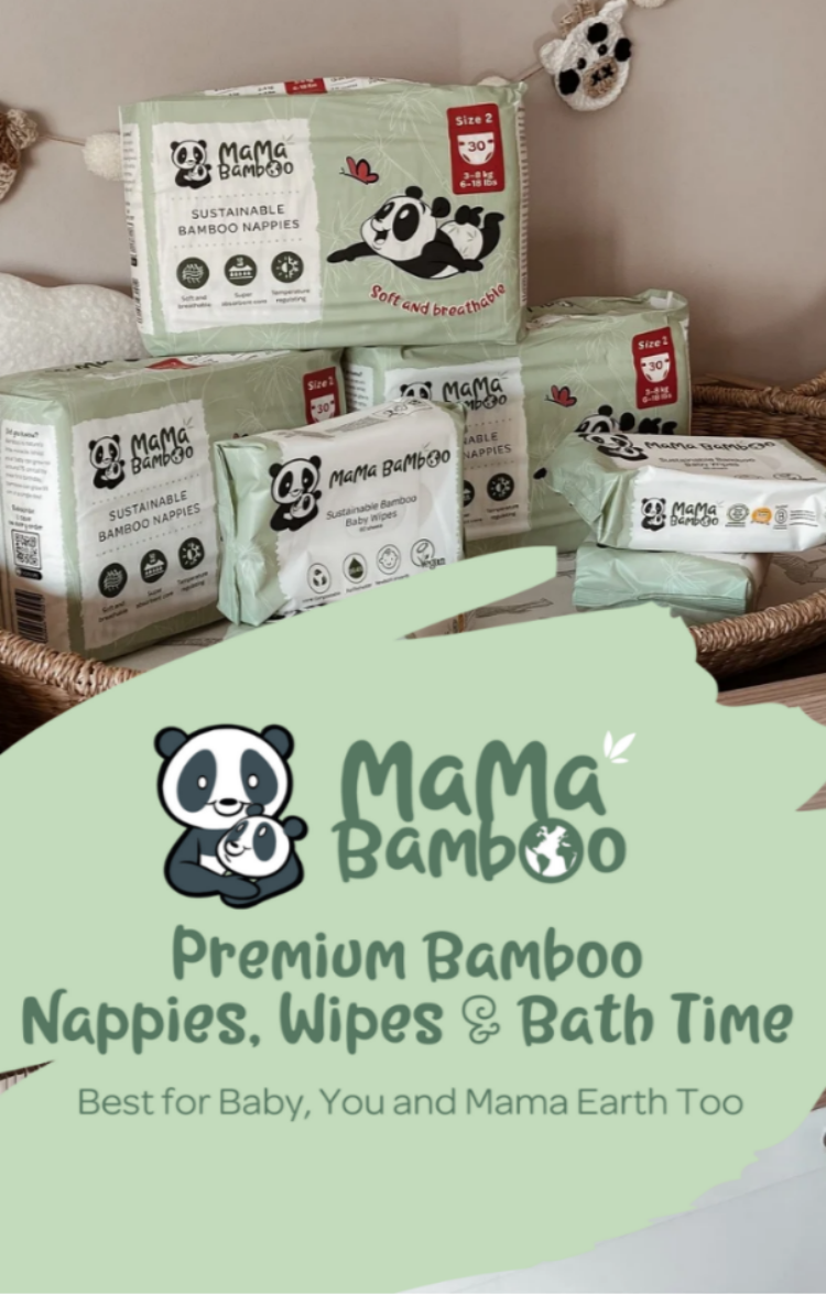 Award-Winning Bamboo Eco Nappies & Baby Wipes | Mama Bamboo