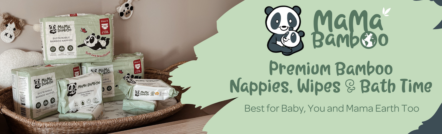 Award-Winning Bamboo Eco Nappies & Baby Wipes | Mama Bamboo